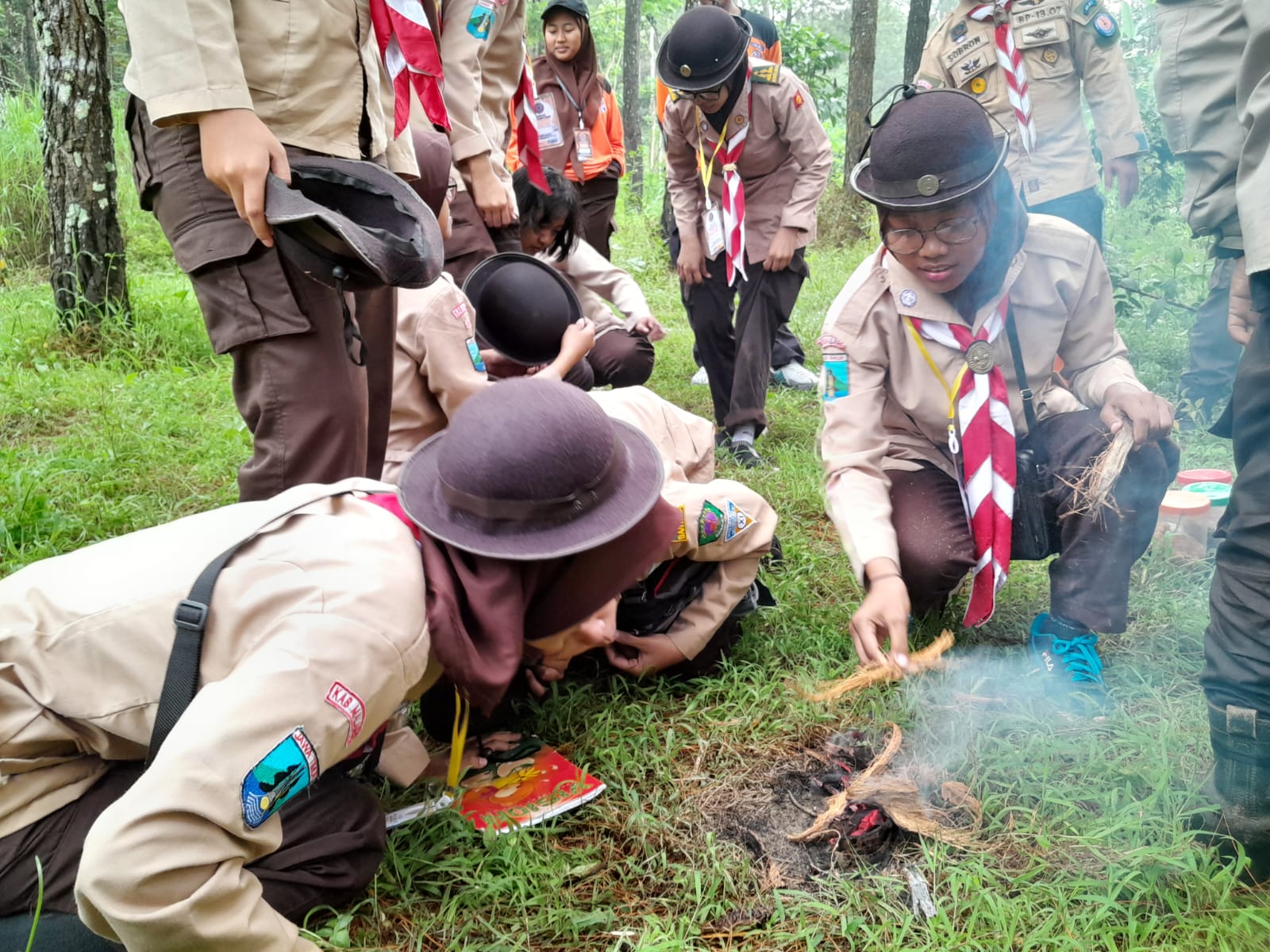 DIKLATSAR Brigade Penolong 1307 Kwartir Cabang Gerakan Pramuka ...